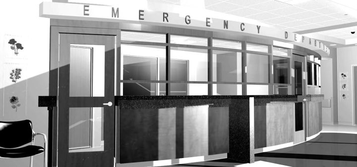 Mercy Medical Center ER Registration Desk – CADrocke
